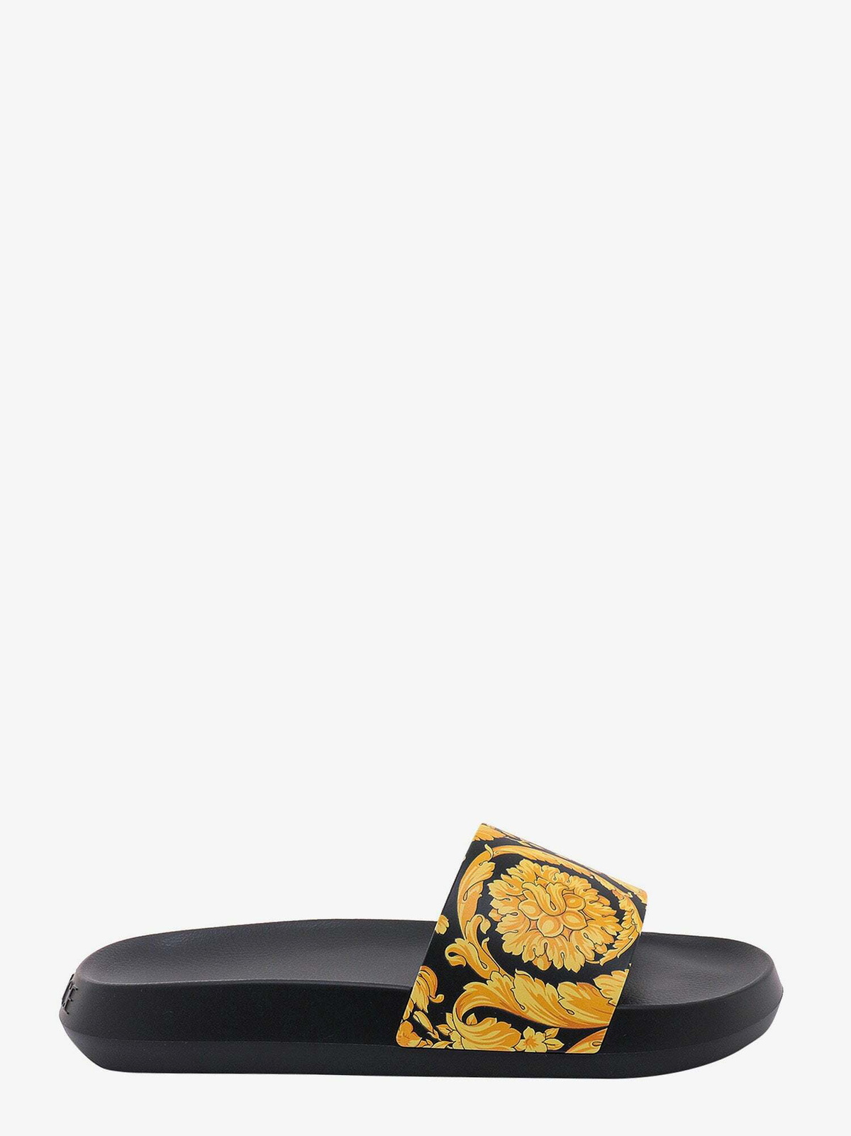 Versace Slide Black Mens Versace