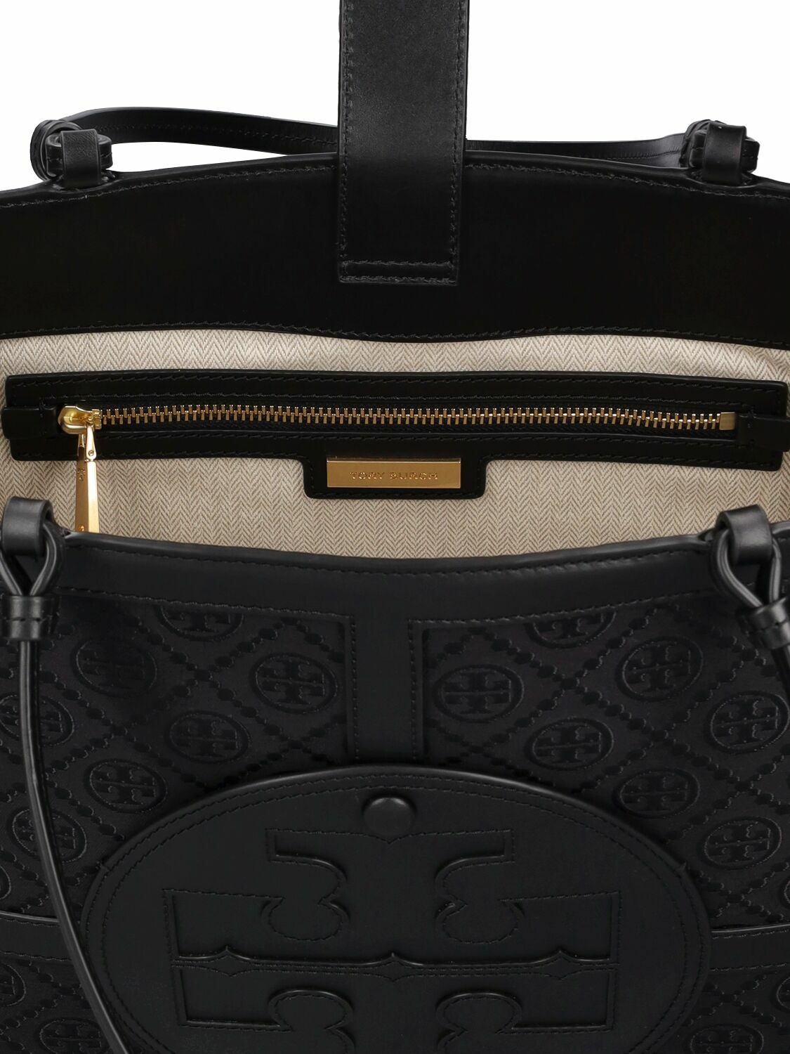 TORY BURCH T Monogram Quadrant Tote Bag Tory Burch