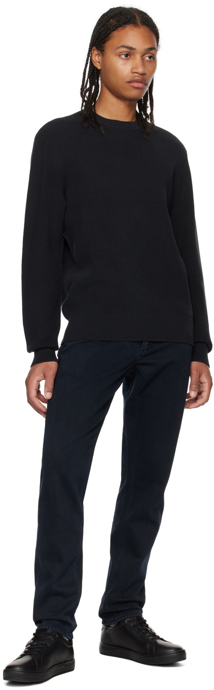 rag & bone Black Dexter Sweater Rag and Bone
