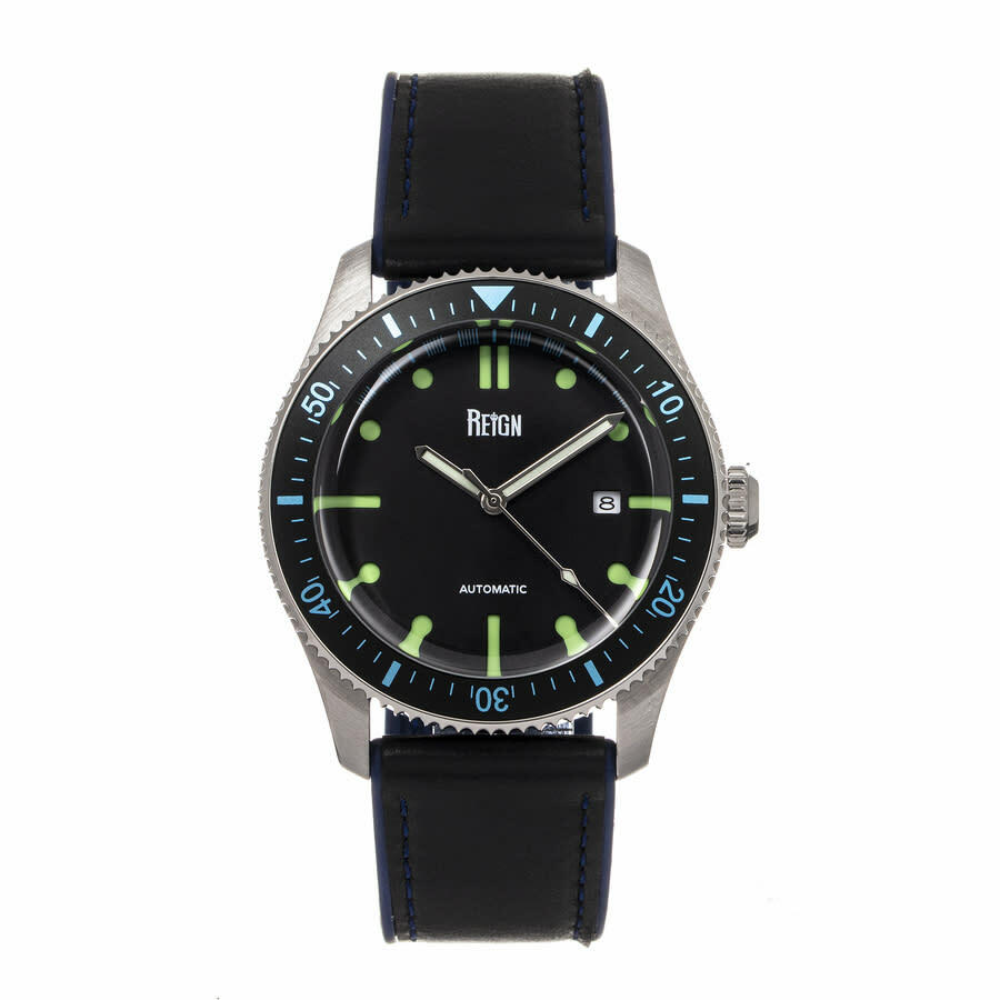 Reign Elijah Black Dial Mens Watch REIRN6501 Reigning Champ