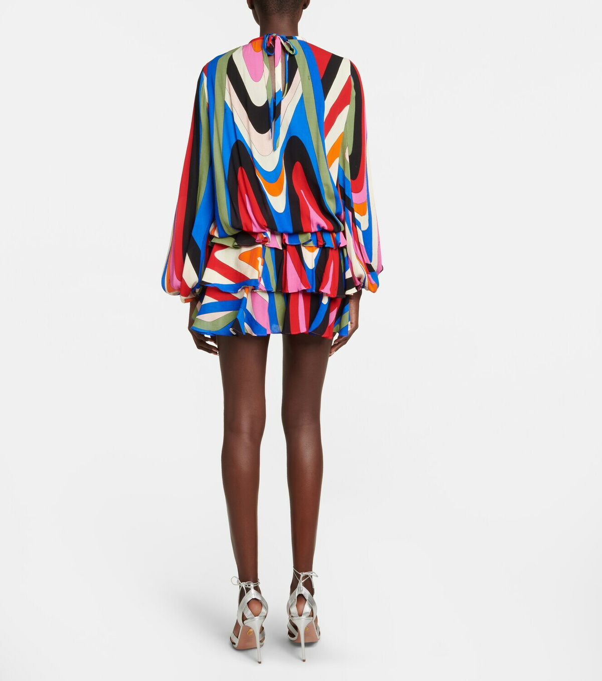 Pucci - Printed gauze minidress Emilio Pucci