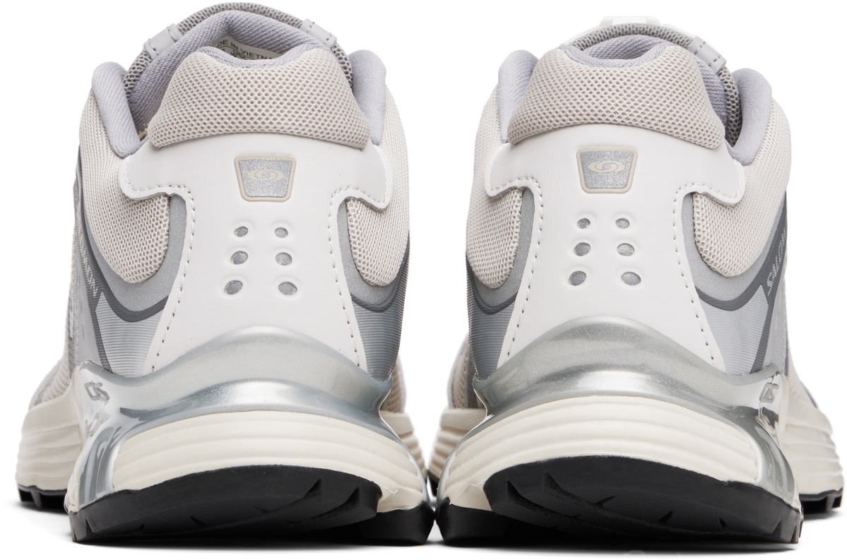 Salomon Silver & Beige XT-Whisper Sneakers Salomon