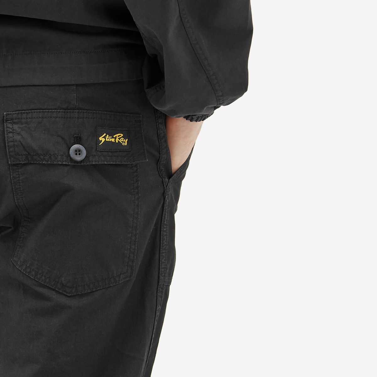 Stan Ray Men's Fat Pants in Black Ripstop Stan Ray