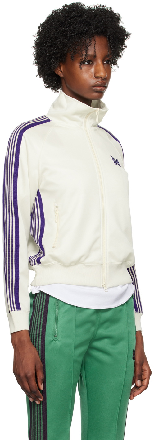 NEEDLES White Striped Track Jacket Needles