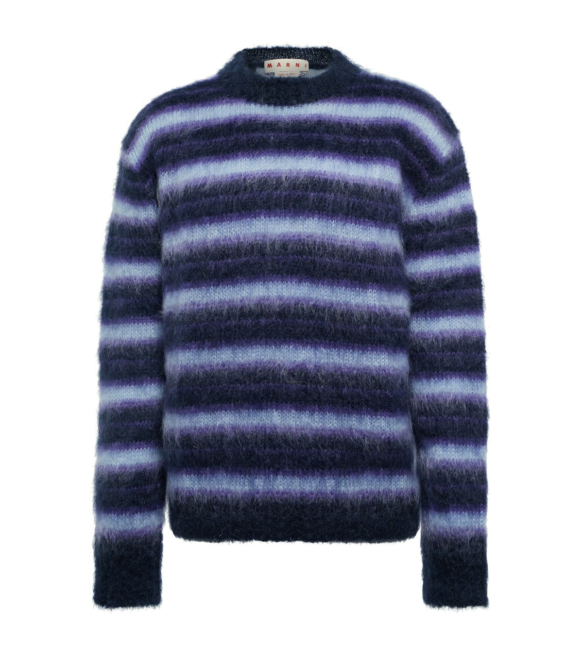Marni - Striped mohair-blend sweater Marni