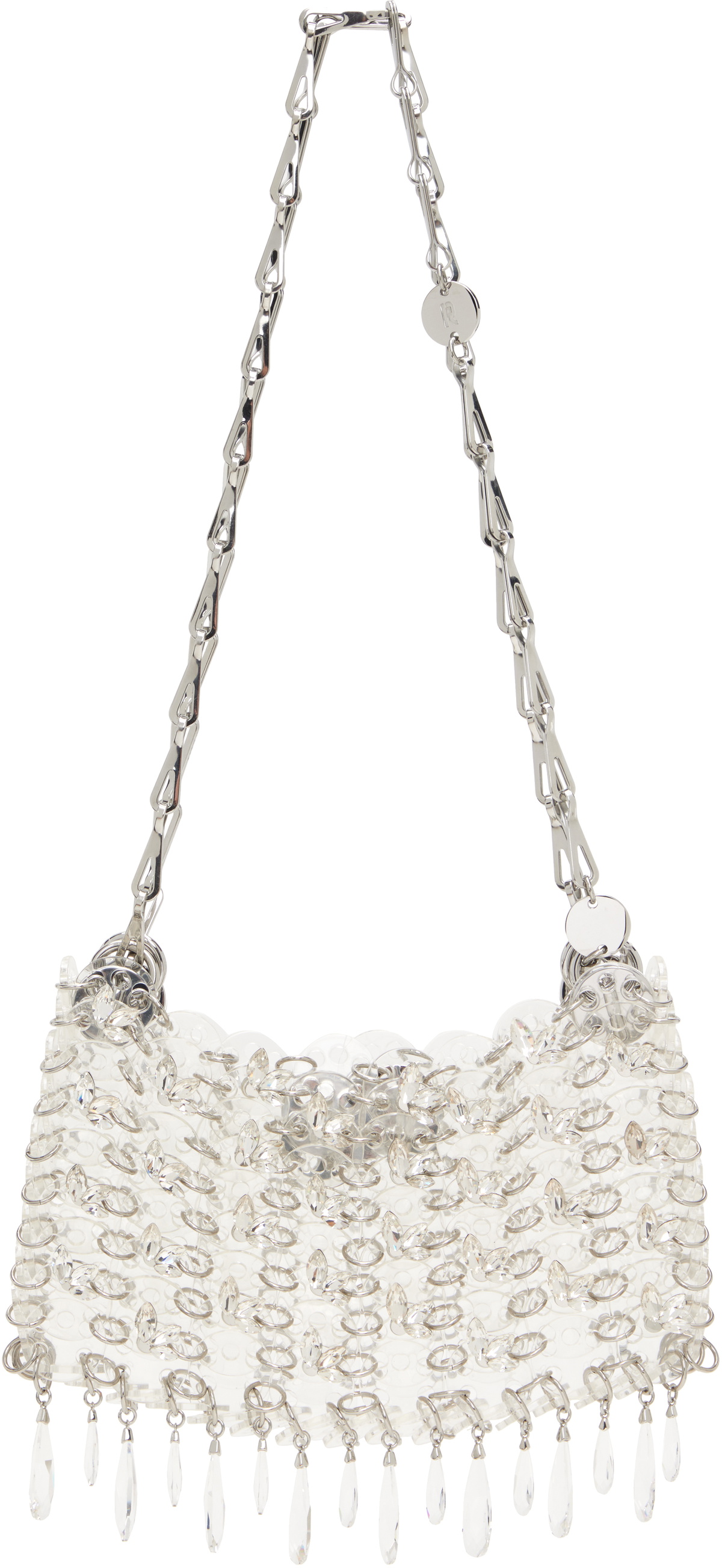 Rabanne Transparent 1969 Nano Crystal Resin Bag Paco Rabanne