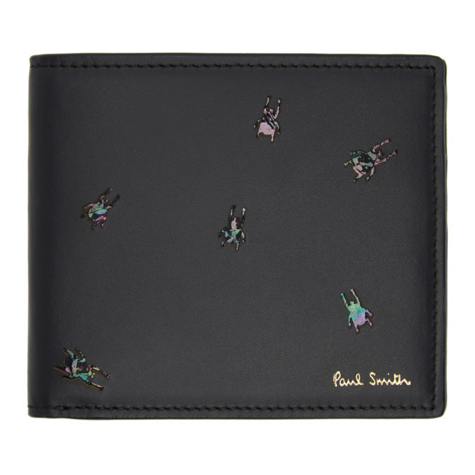 Paul Smith Black Bifold Insect Wallet Paul Smith