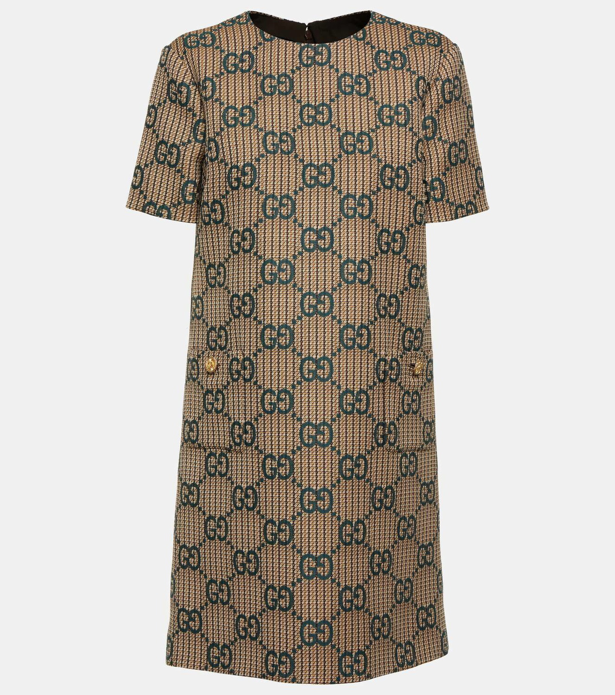 Gucci GG striped wool minidress Gucci