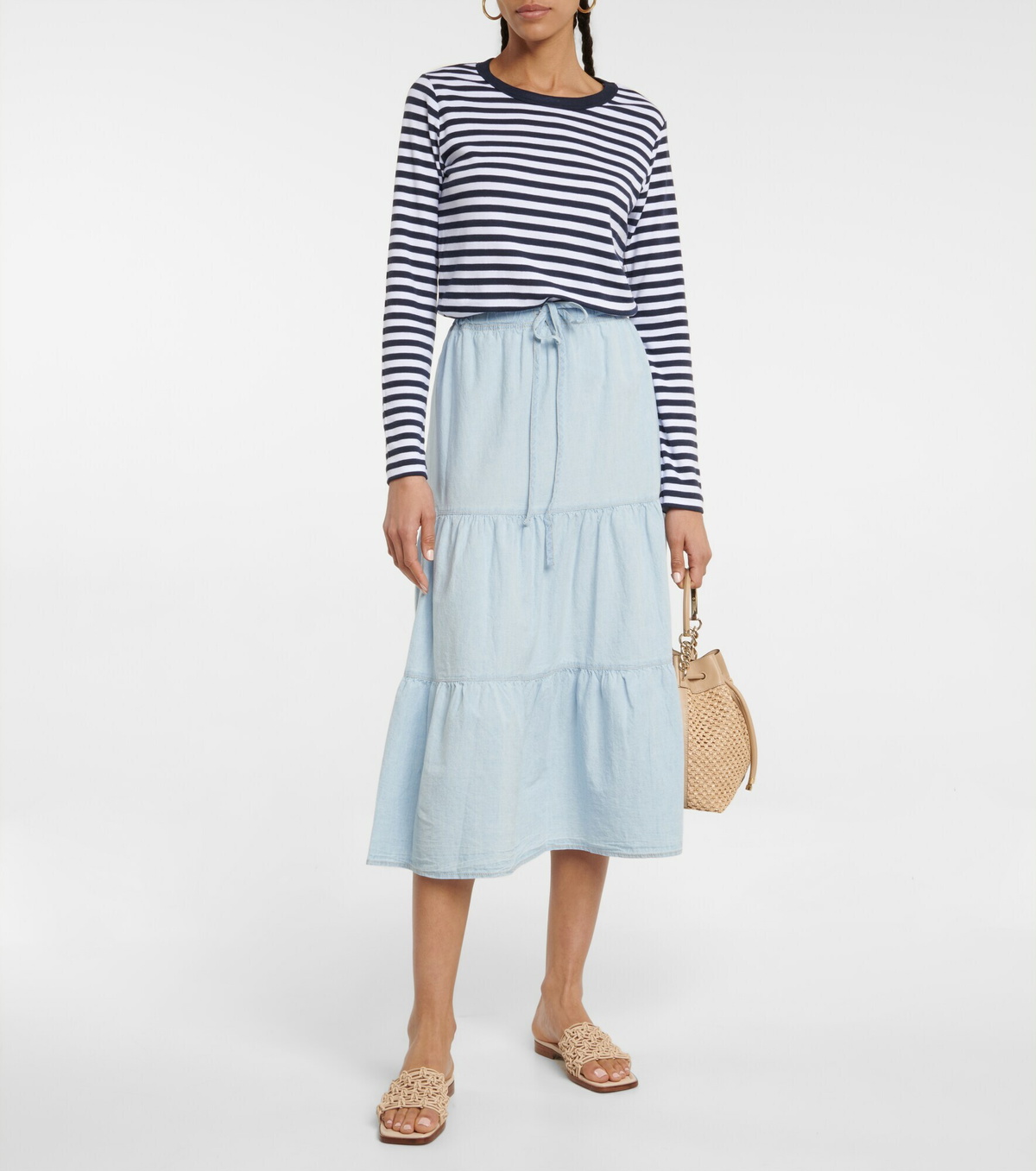 Velvet - Simone cotton maxi skirt Velvet