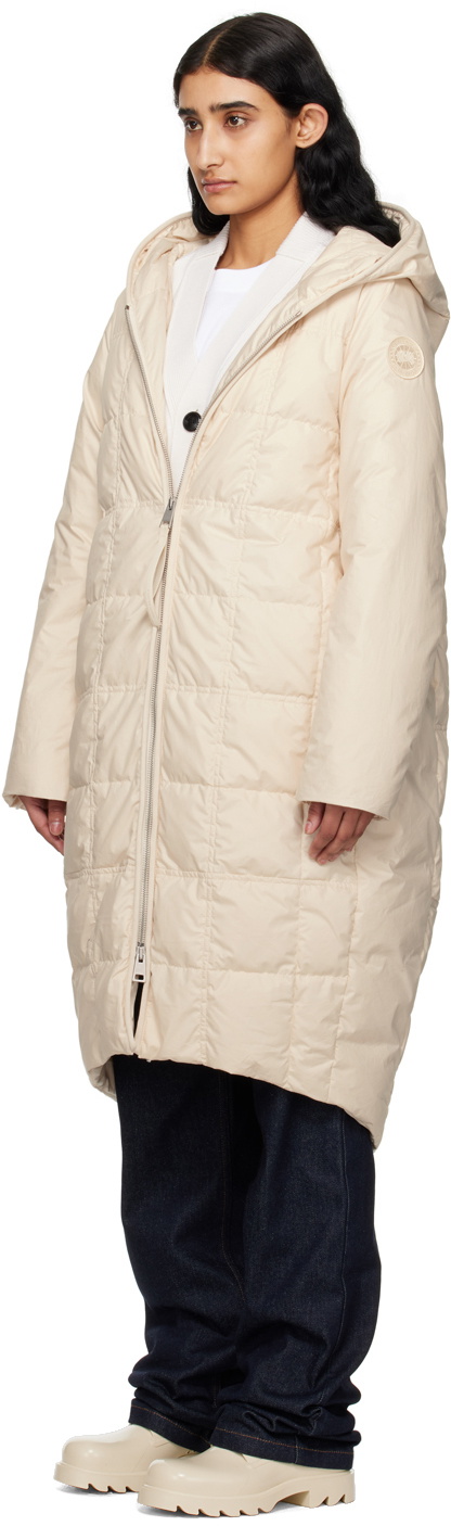 Canada Goose Beige Tourma Down Coat Canada Goose