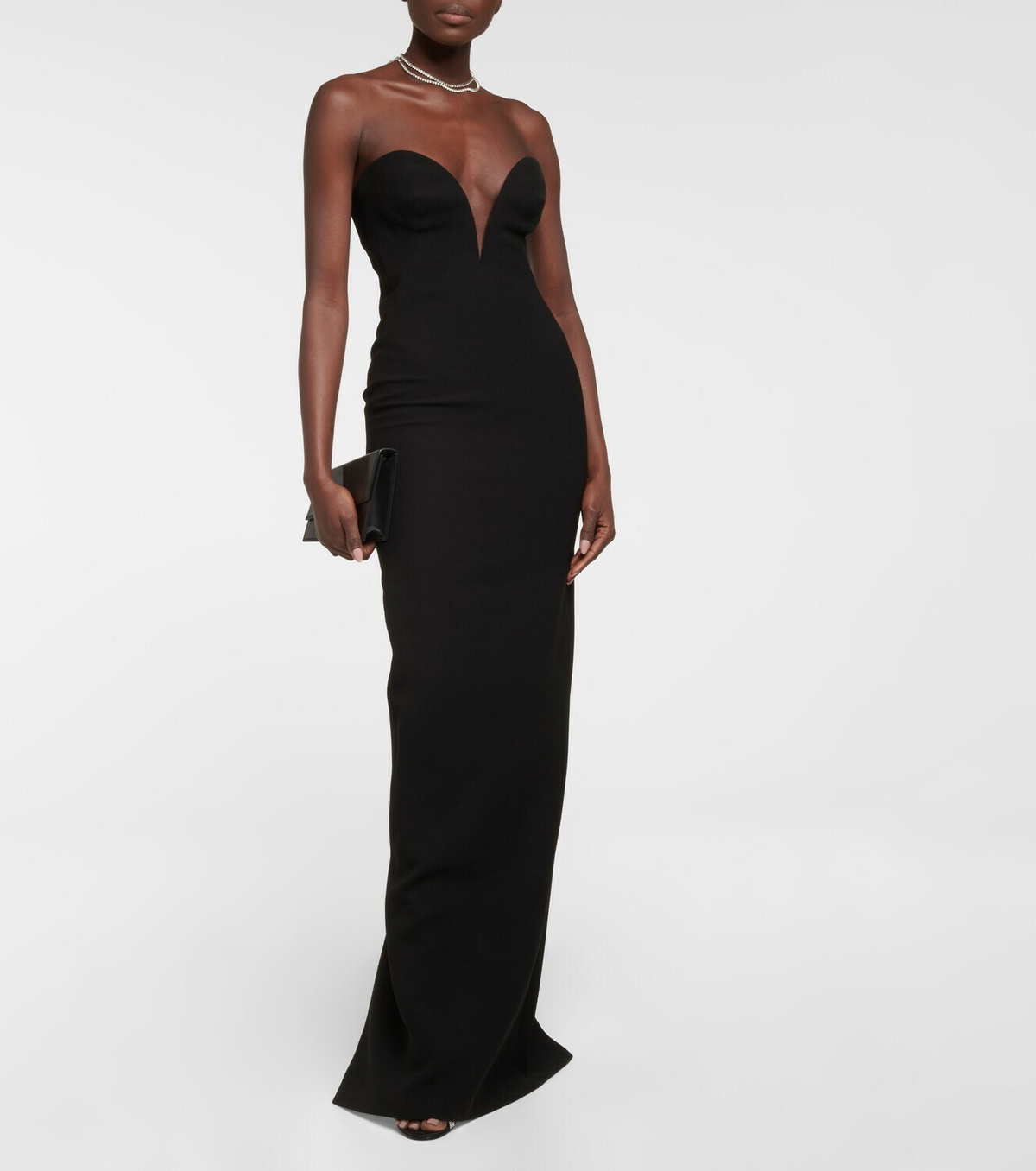 Mônot Crêpe gown Monot