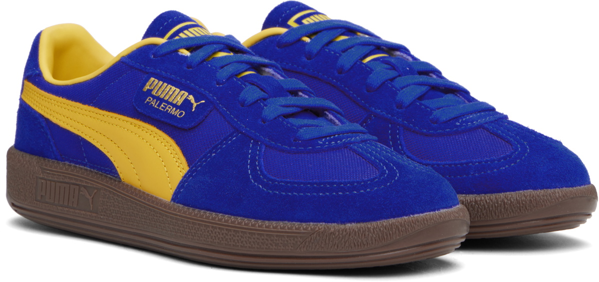PUMA Blue Palermo Vintage Update Sneakers Puma