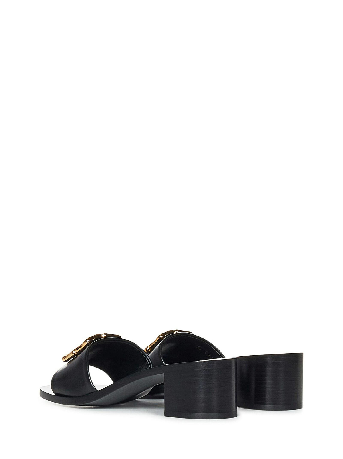 Givenchy Black Leather Mules Givenchy