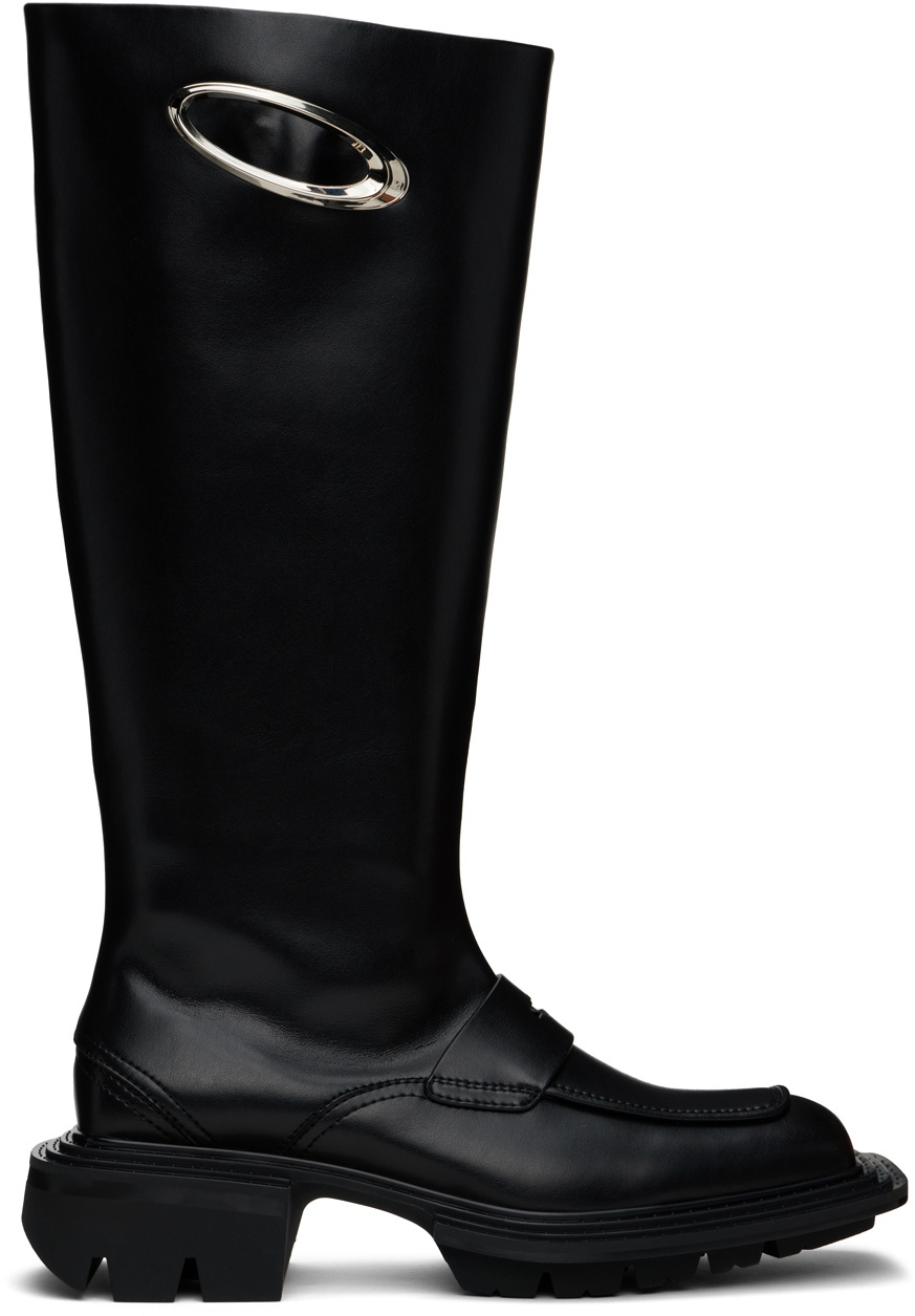 untitlab® Black Reel Ring Boots