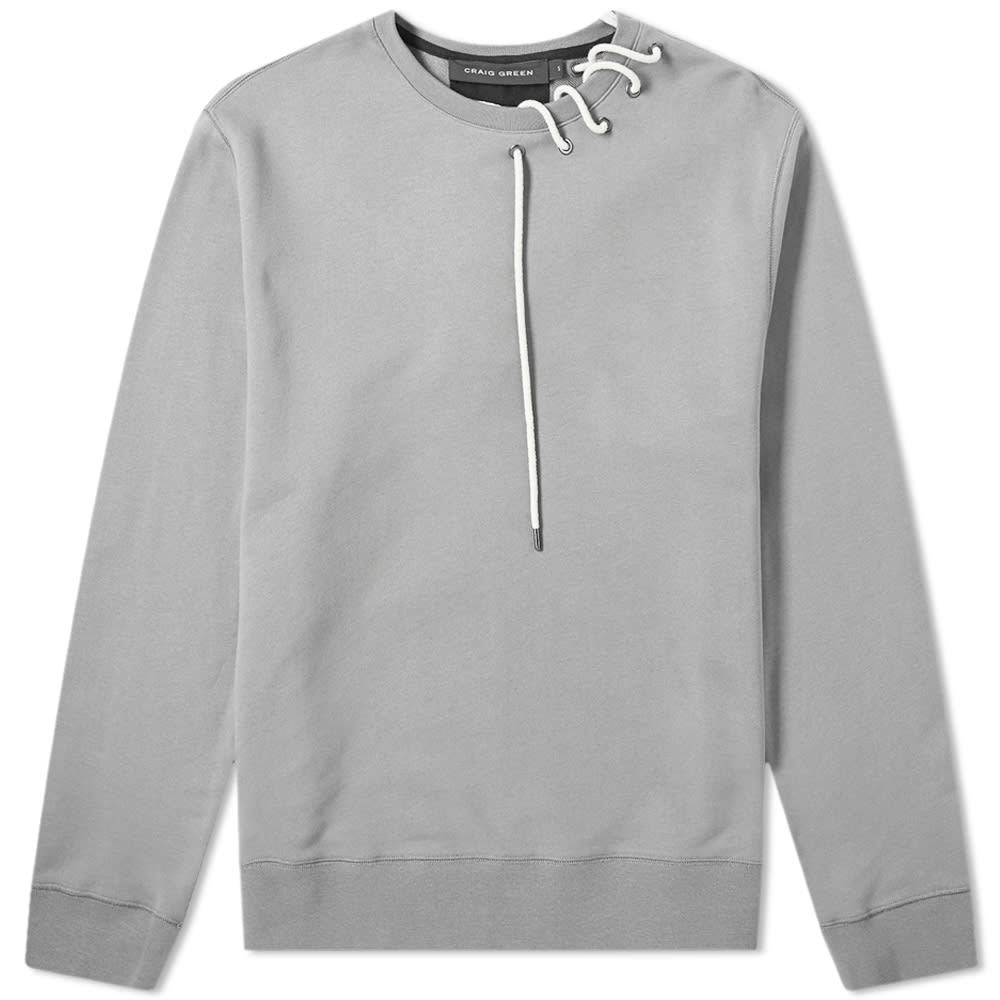 Craig Green Laced Crew Sweat Craig Green Craig Green Laced Crew Sweat Craig Green