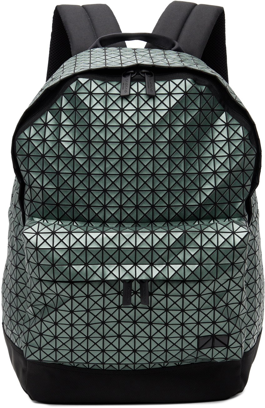 Bao Bao Issey Miyake Blue Metallic Daypack Backpack Bao Bao Issey Miyake