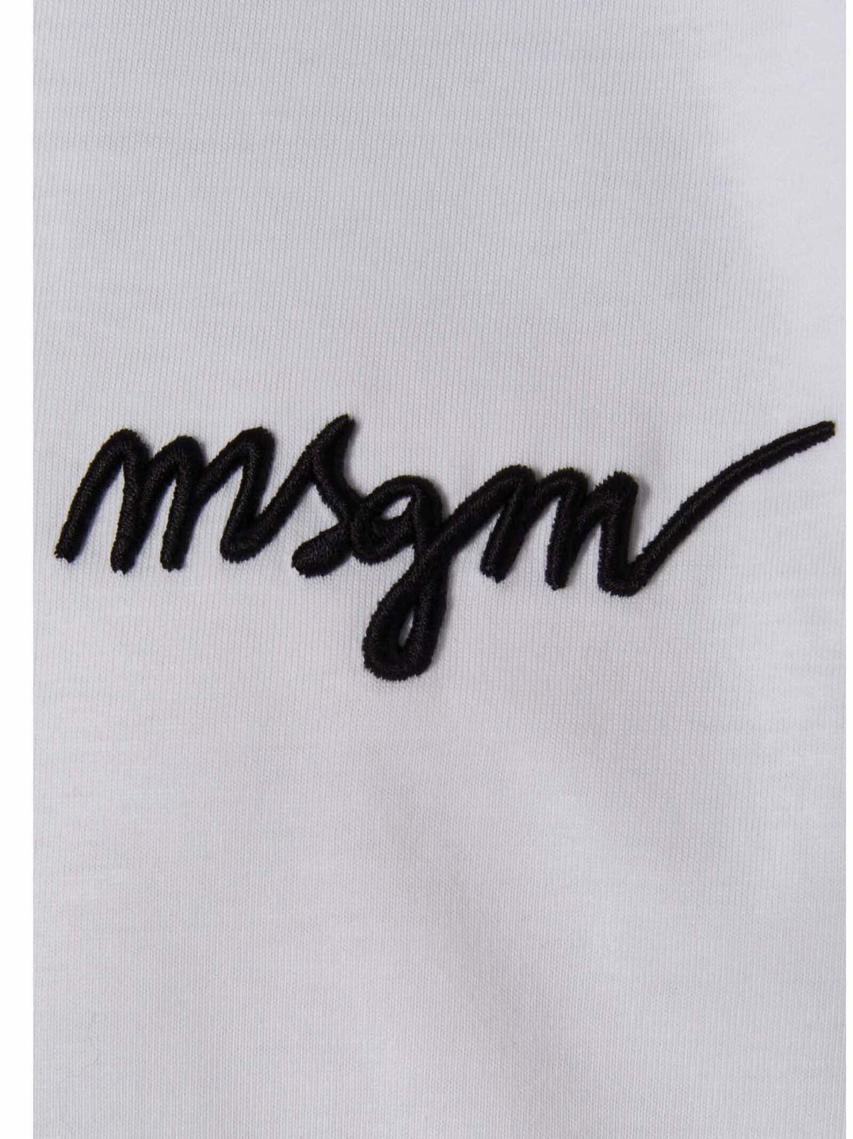 MSGM Logo Embroidery T-shirt MSGM