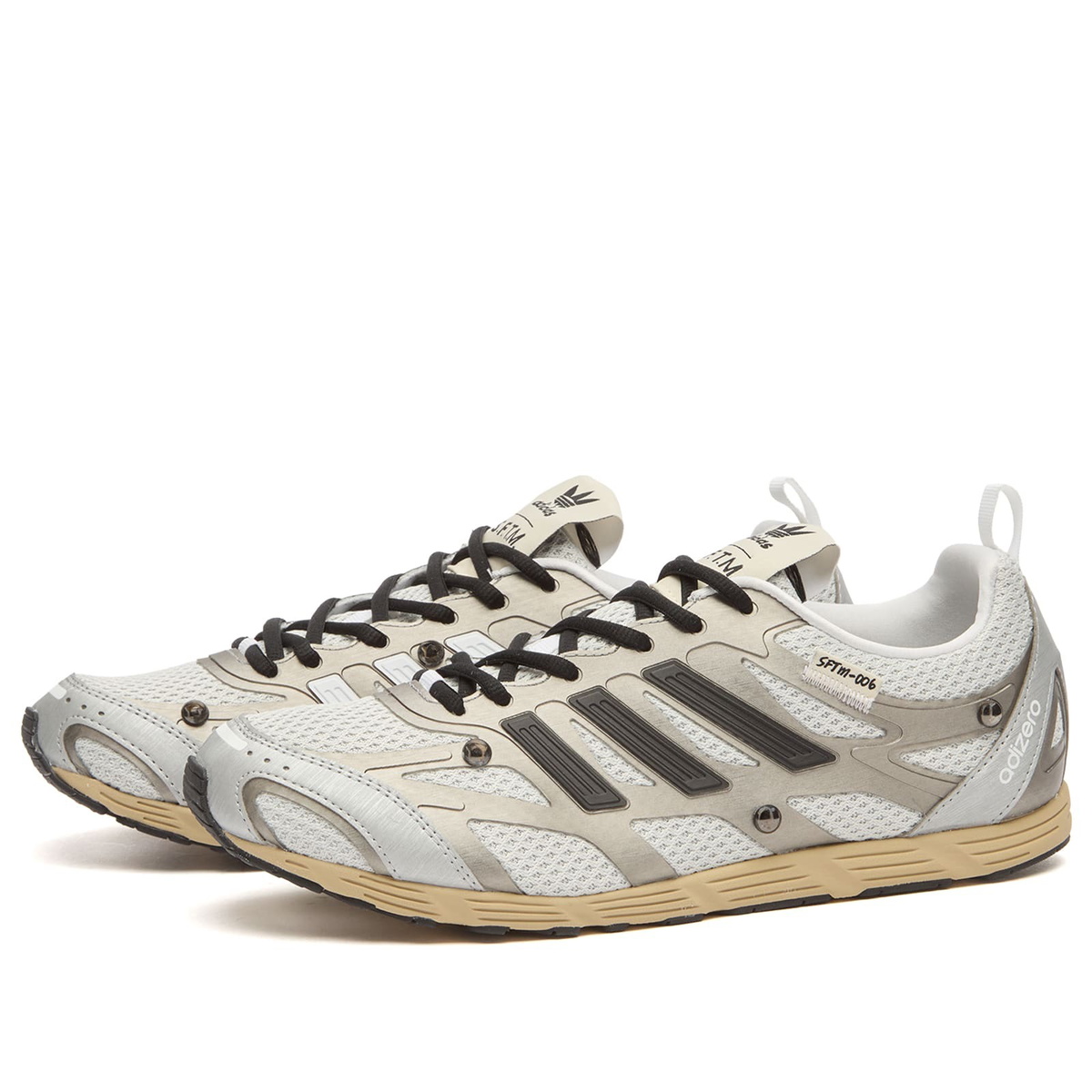 Adidas x SFTM Adizero Sneaker in Grey One/Core Black/Matte Silver adidas
