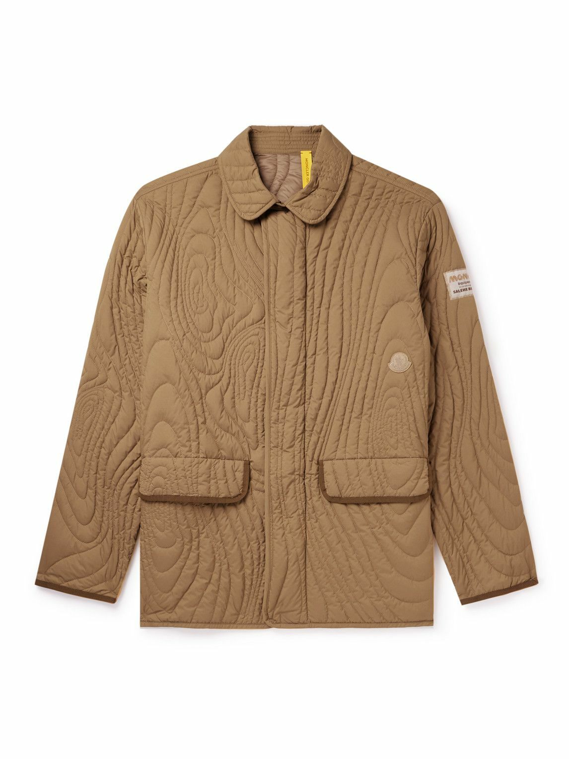 Moncler Genius - Salehe Bembury Quilted Shell Down Jacket - Orange ...