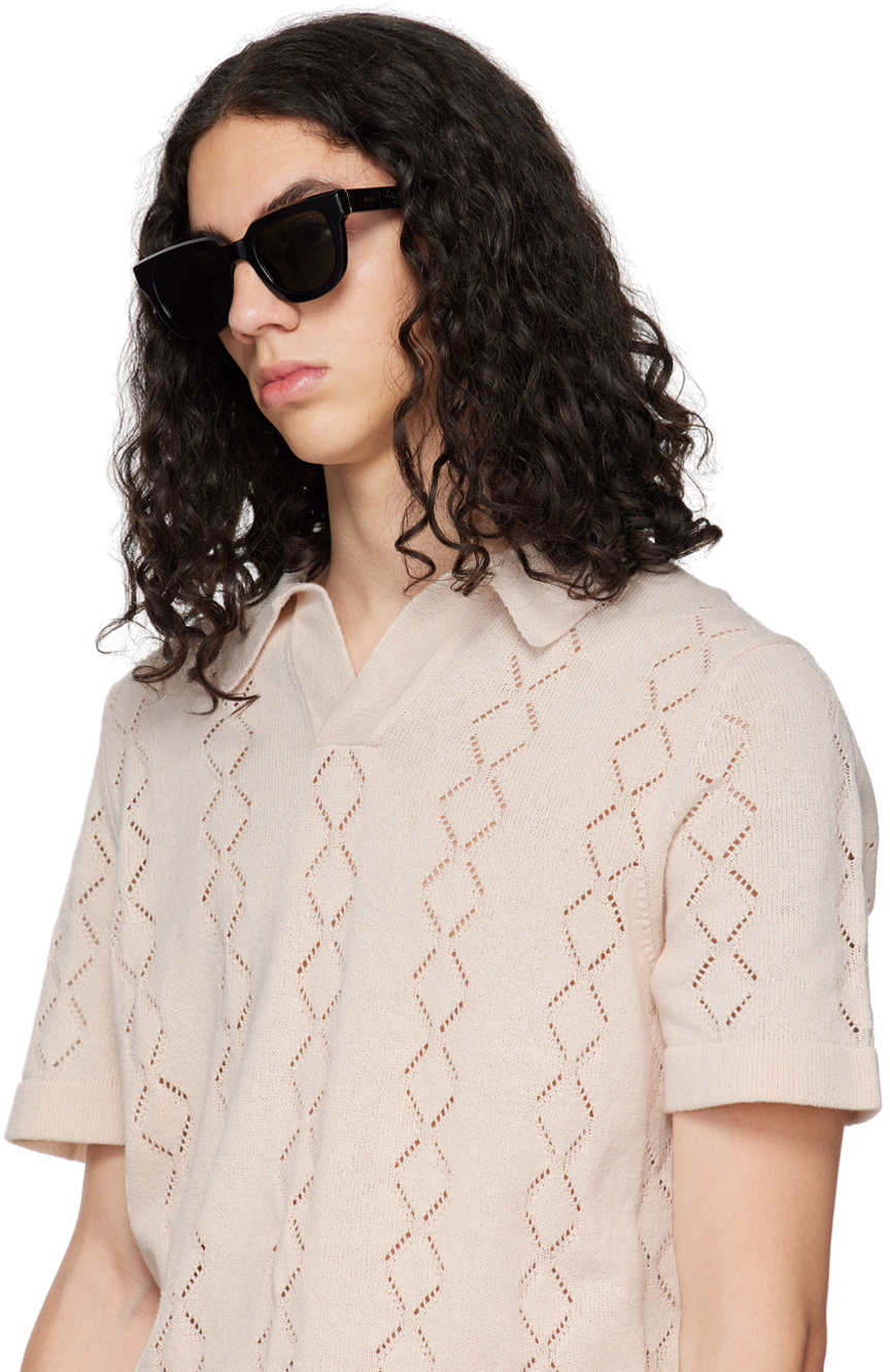 RETROSUPERFUTURE Black Serio Sunglasses RETROSUPERFUTURE