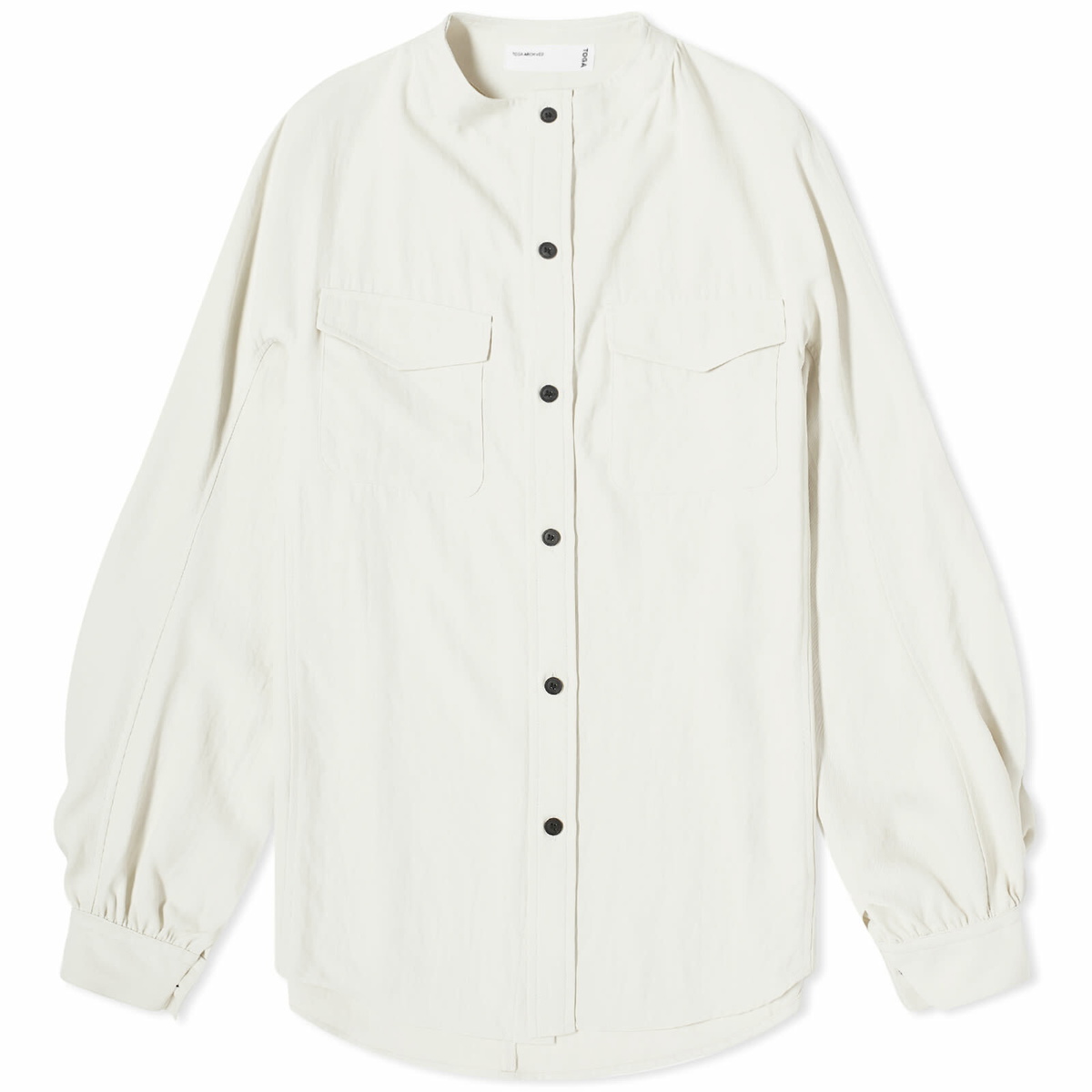 TOGA Women's Twill Blouse in Off White Toga Pulla