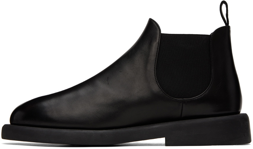 Marsèll Black Gomme Beatles Chelsea Boots Marsèll