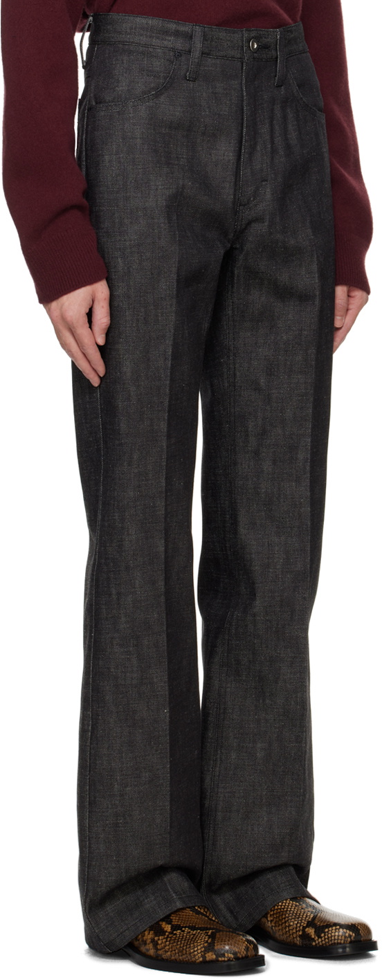 KOZABURO Black Dapper Jeans Kozaburo