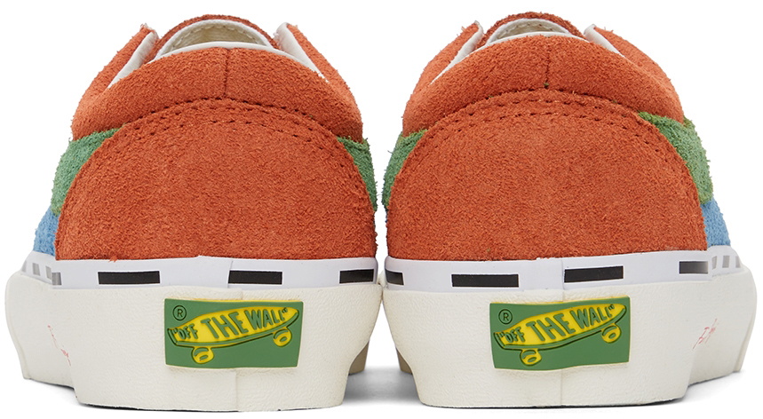 Vans Blue & Red Dobale Edition Vault Bold NI LX Low Sneakers Vans