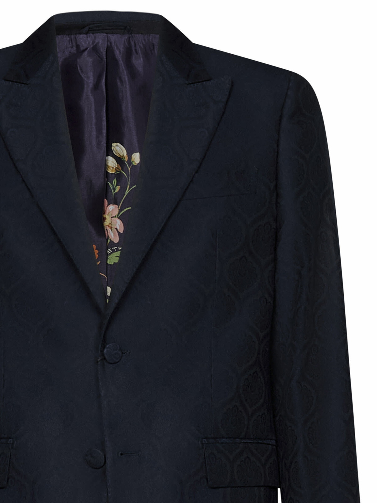 Etro Single-breasted Jacquard Blazer Etro