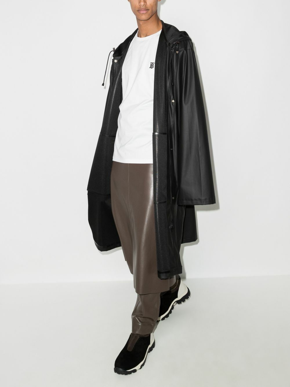 Burberry White Monogram Logo T-Shirt Burberry