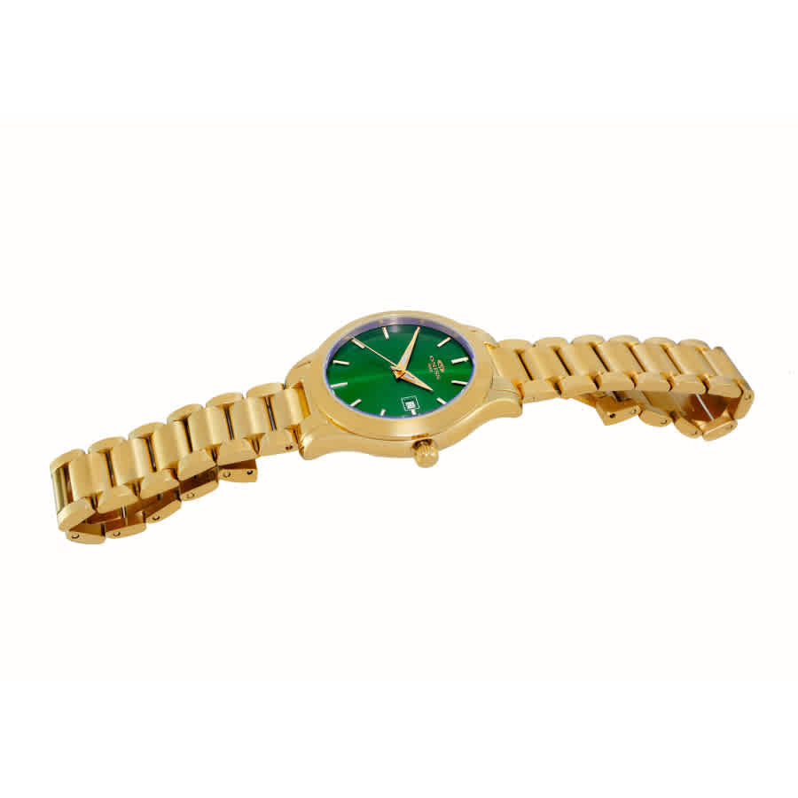 Oniss ONJ4441 Green Dial Yellow Gold-tone Ladies Watch ONJ4441-0LGGN Oniss