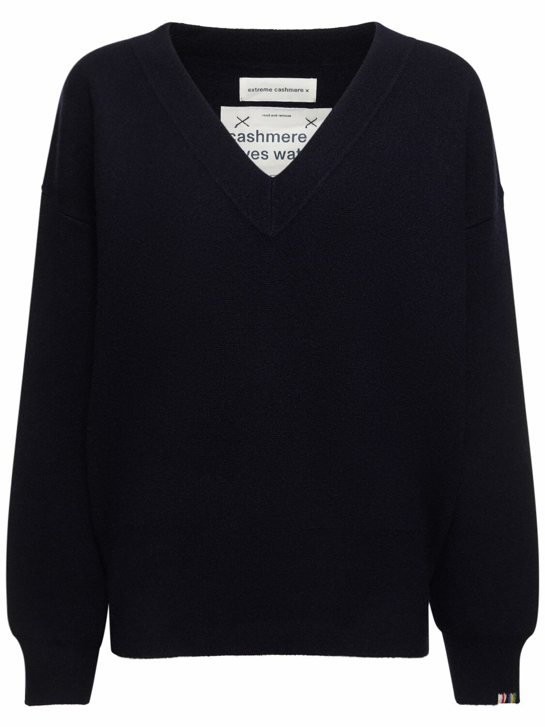 EXTREME CASHMERE - V Neck Cashmere Sweater extreme cashmere
