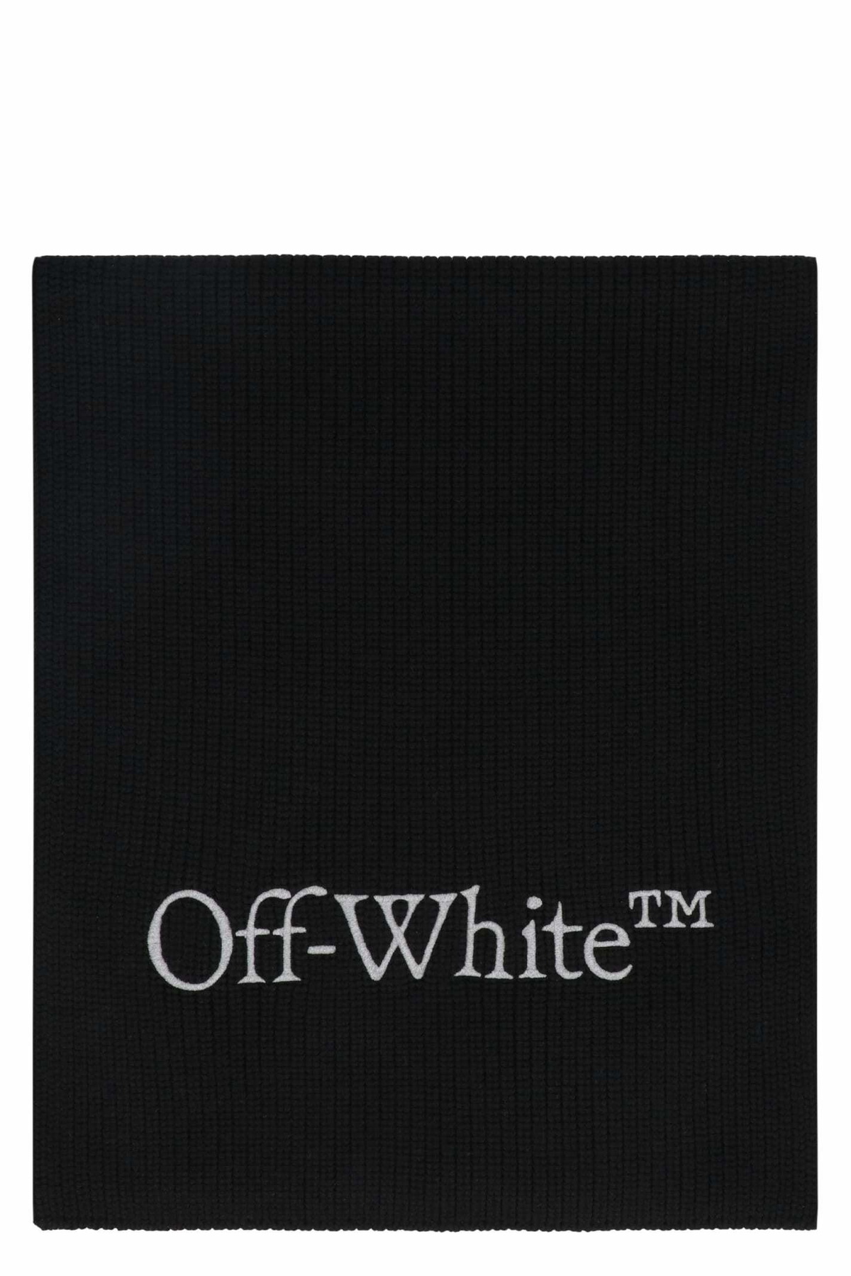 Off-White Virgin Wool Scarf Off-White