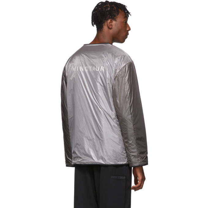 Minotaur Reversible Grey Blouson Jacket Minotaur