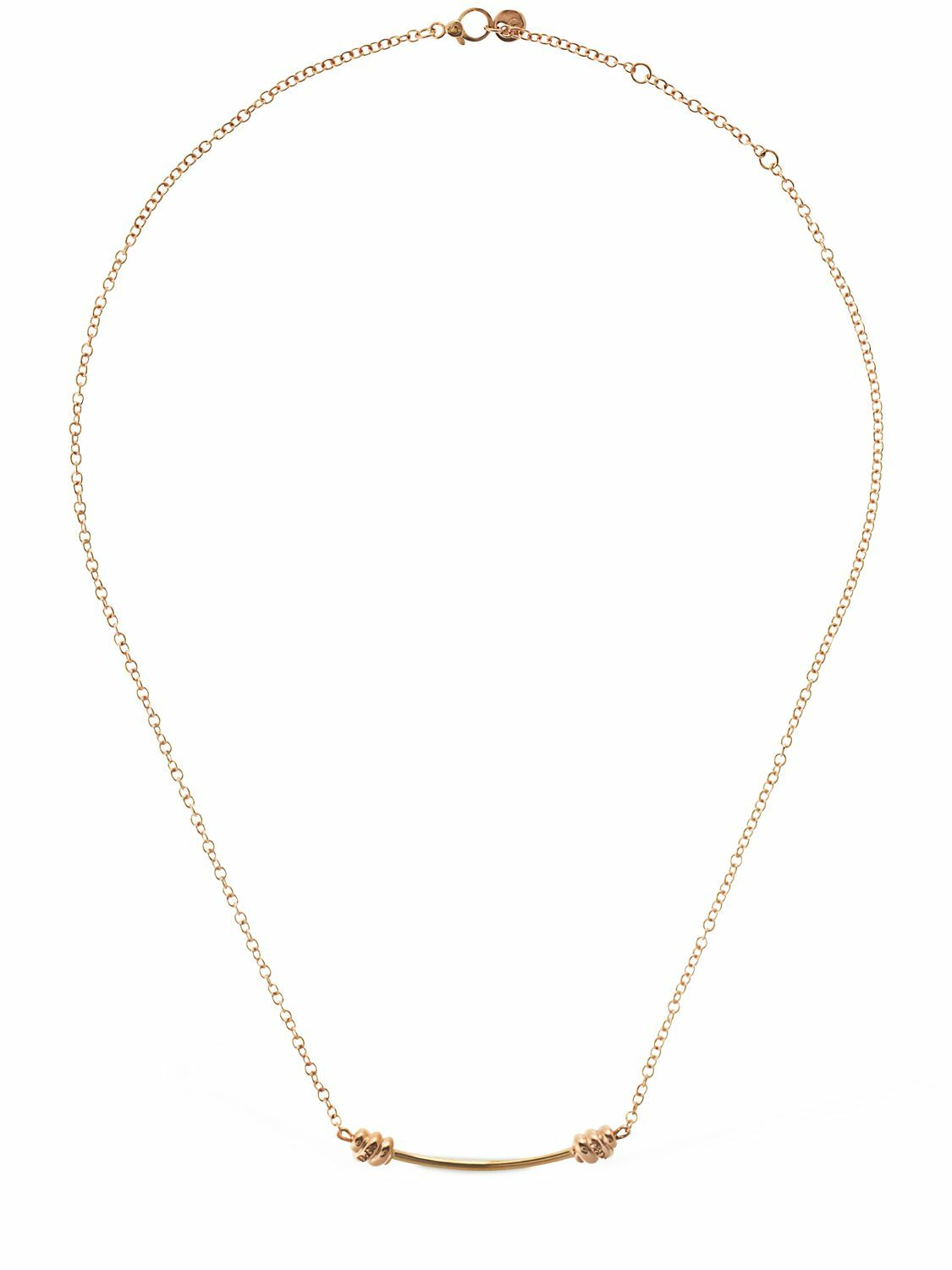 DODO - 9kt Nodo Rose Gold Long Necklace Dodo