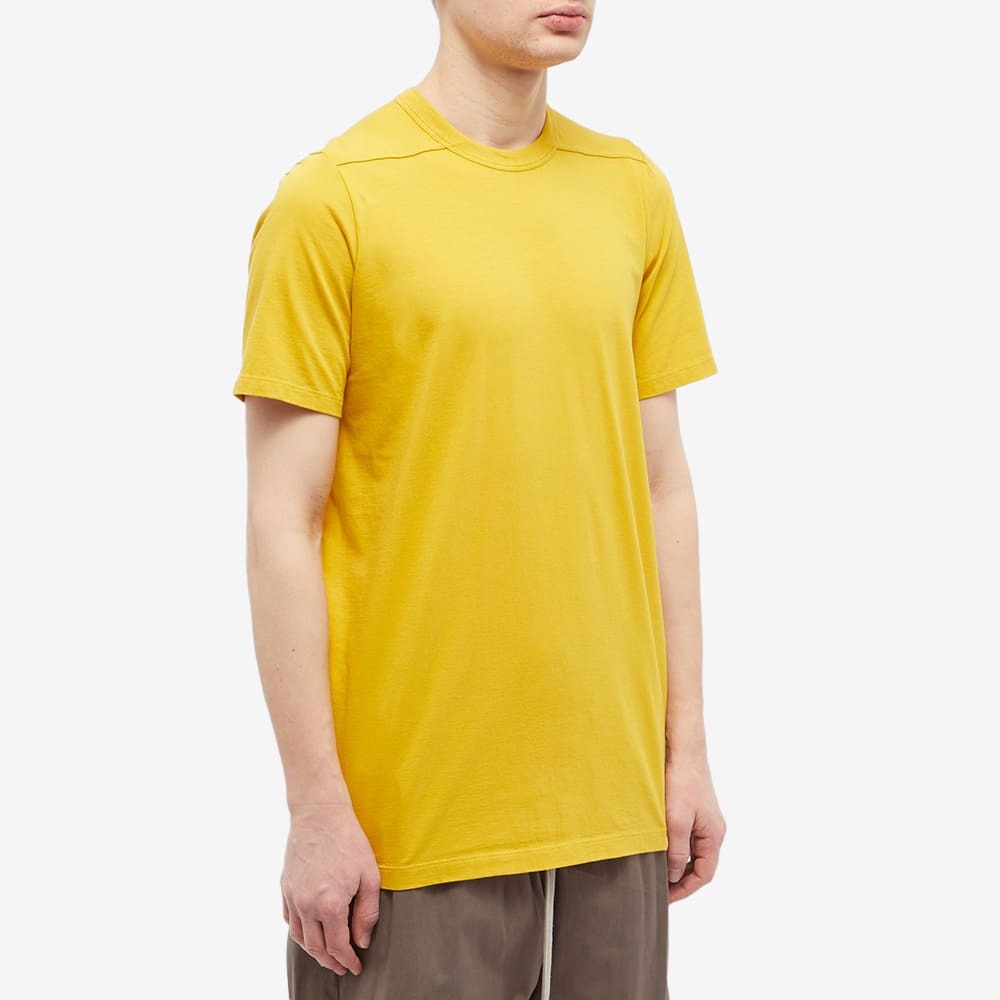 Rick Owens Men's Level T-Shirt in Lemon Rick Owens