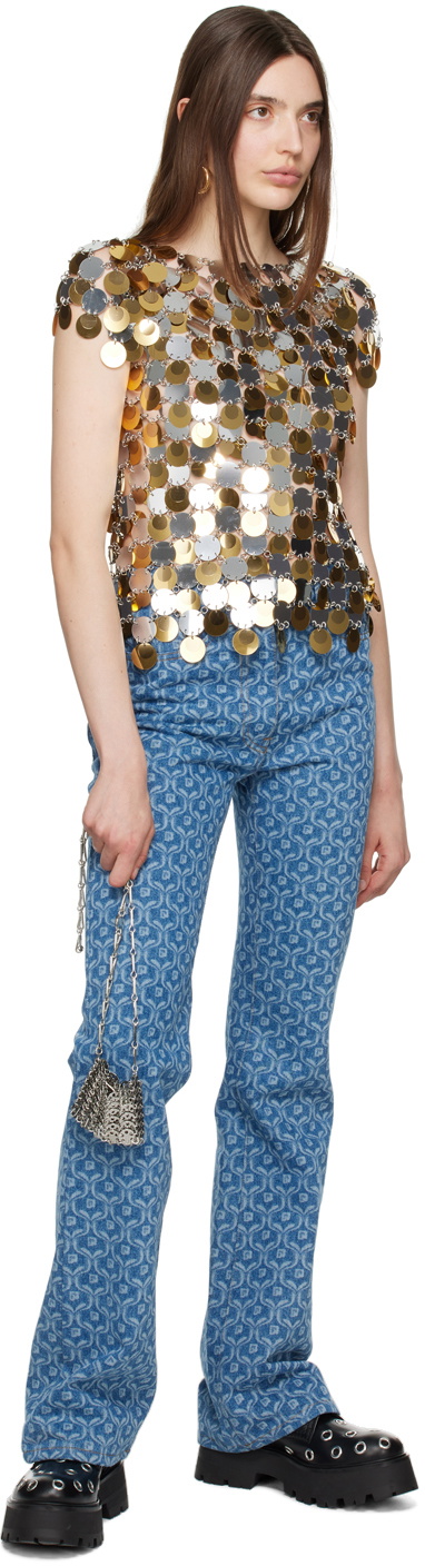 Rabanne Silver Micro 1969 Bag Paco Rabanne