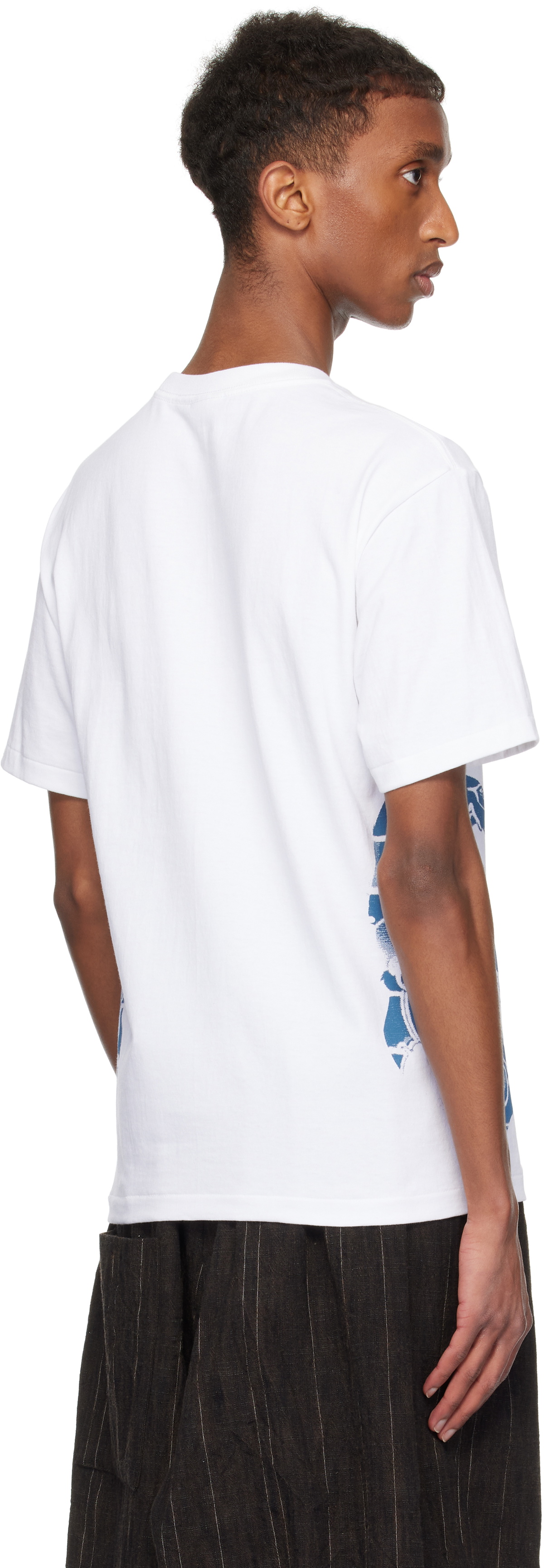 BAPE White Japanese Tattoo Side Big Ape Head T-shirt A Bathing Ape