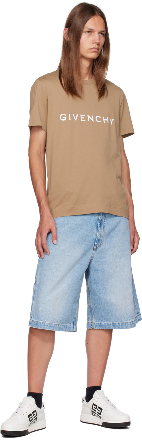 Givenchy Taupe Archetype T-Shirt Givenchy