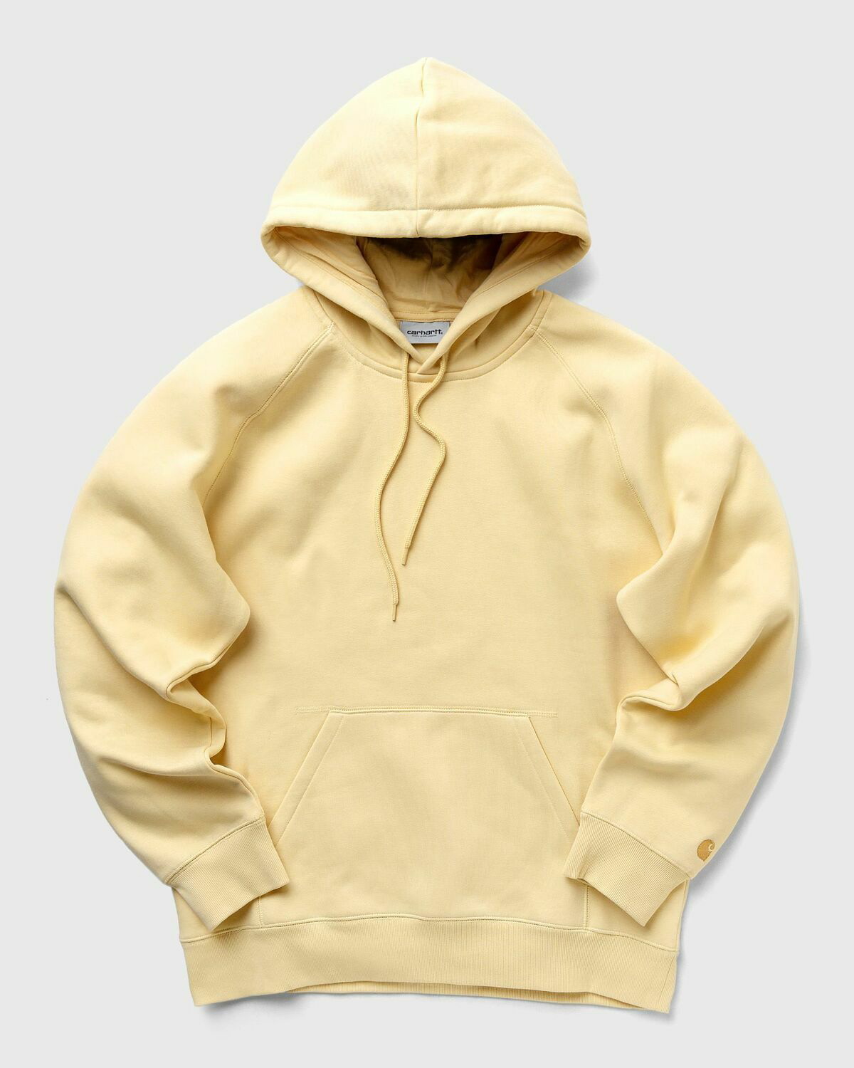 Carhartt Wip Hooded Chase Sweat Yellow Hoodies Carhartt WIP
