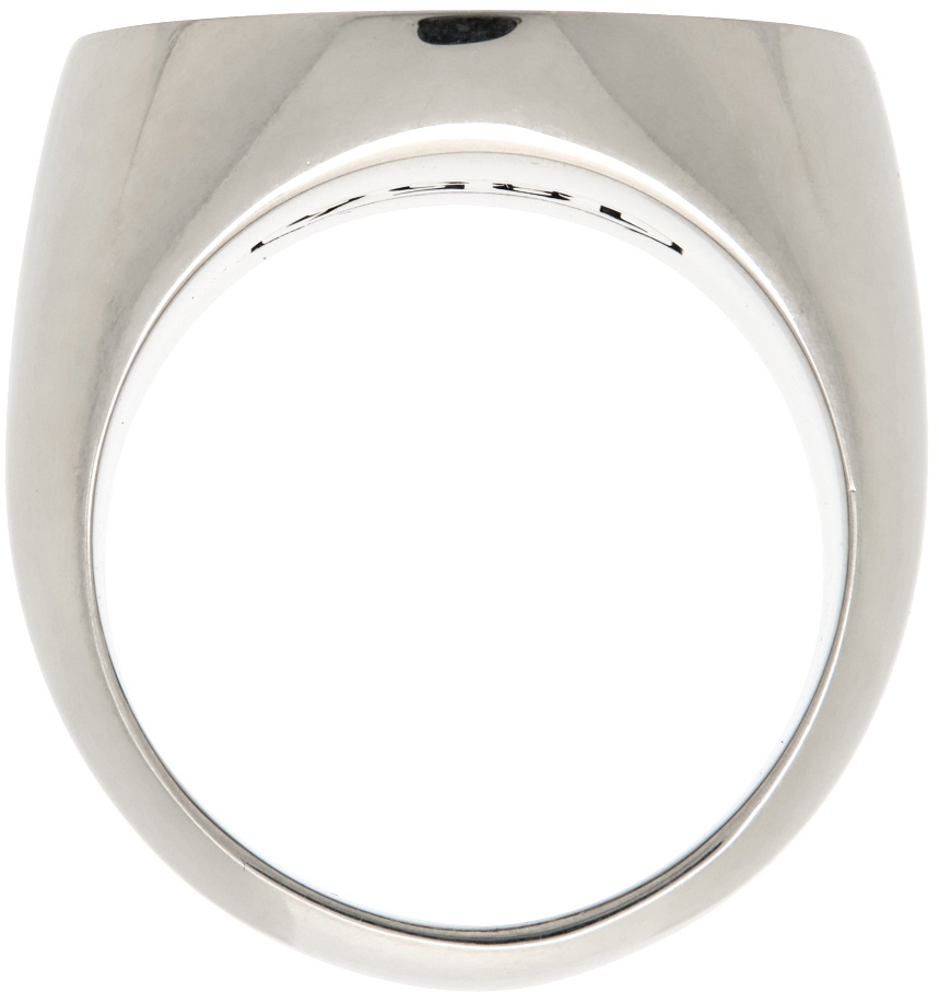 Burberry Logo Graphic Signet Ring Burberry