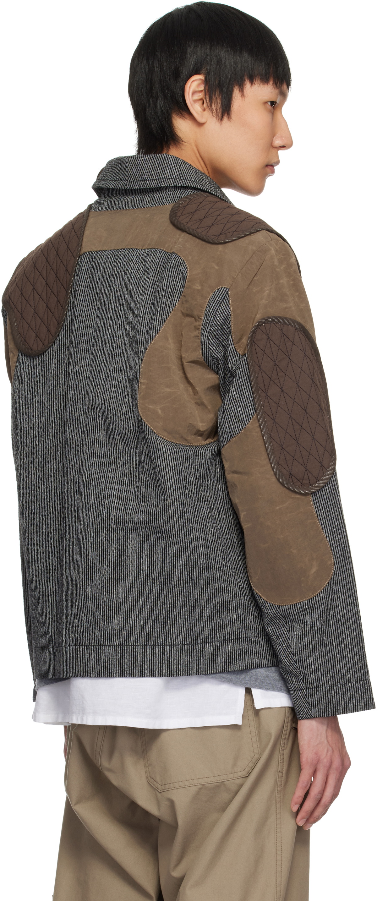 Craig Green Gray Utility Patch Jacket Craig Green