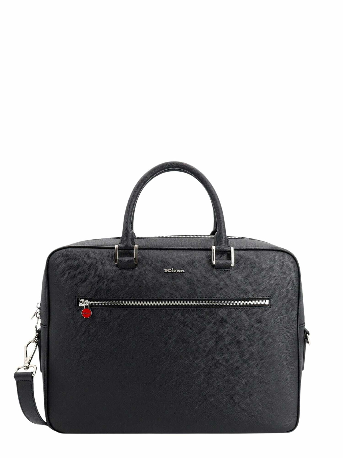 Kiton Leather Briefcase Kiton