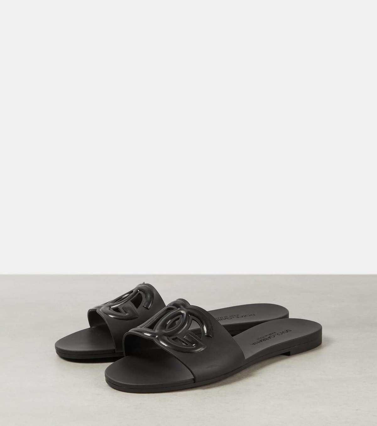 Dolce&Gabbana DG cutout slides Dolce & Gabbana
