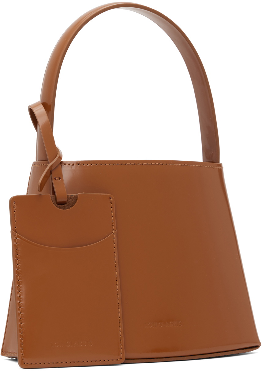 LOW CLASSIC Brown Mini Curve Bag Low Classic