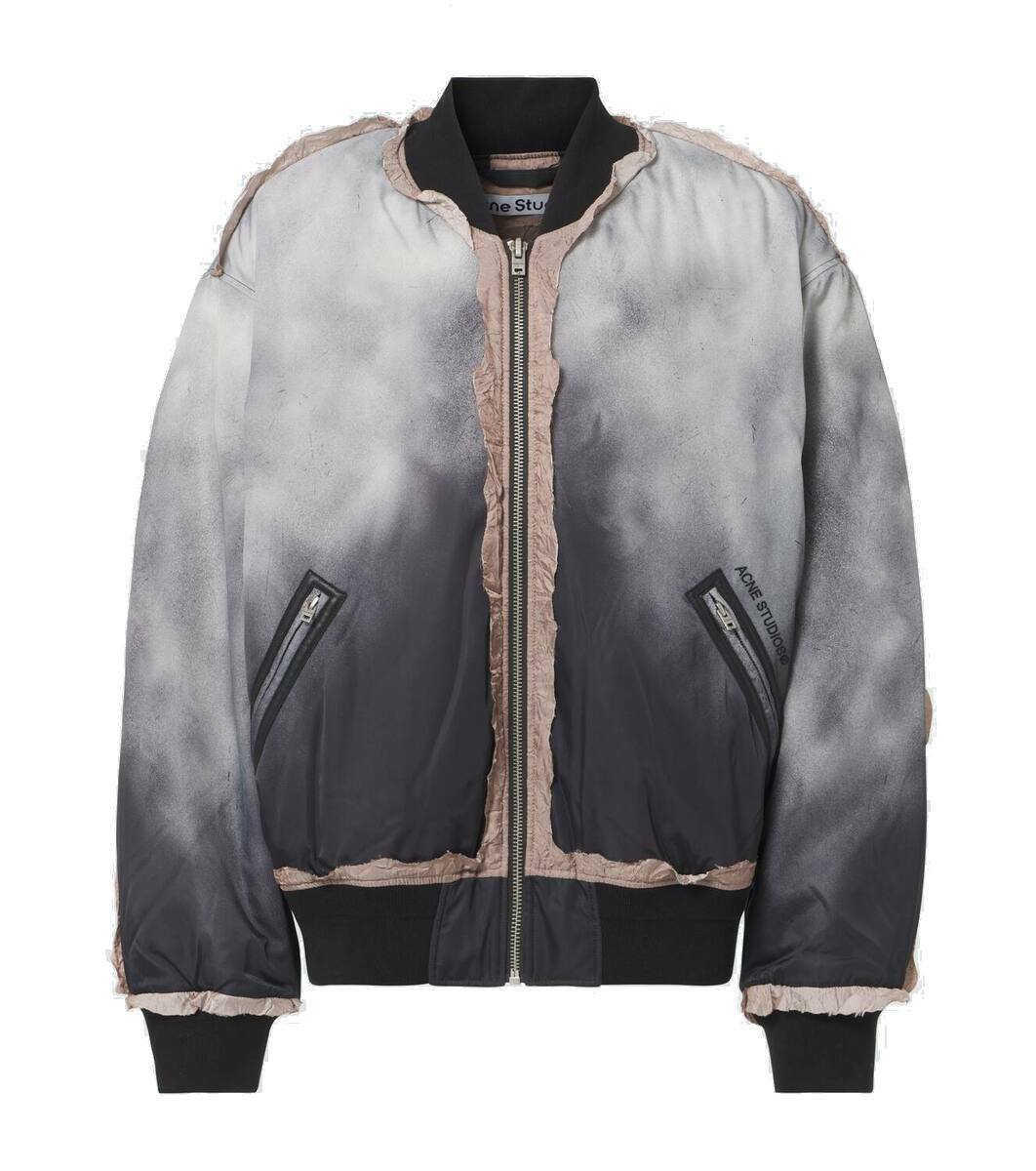 Acne Studios Distressed bomber jacket Acne Studios