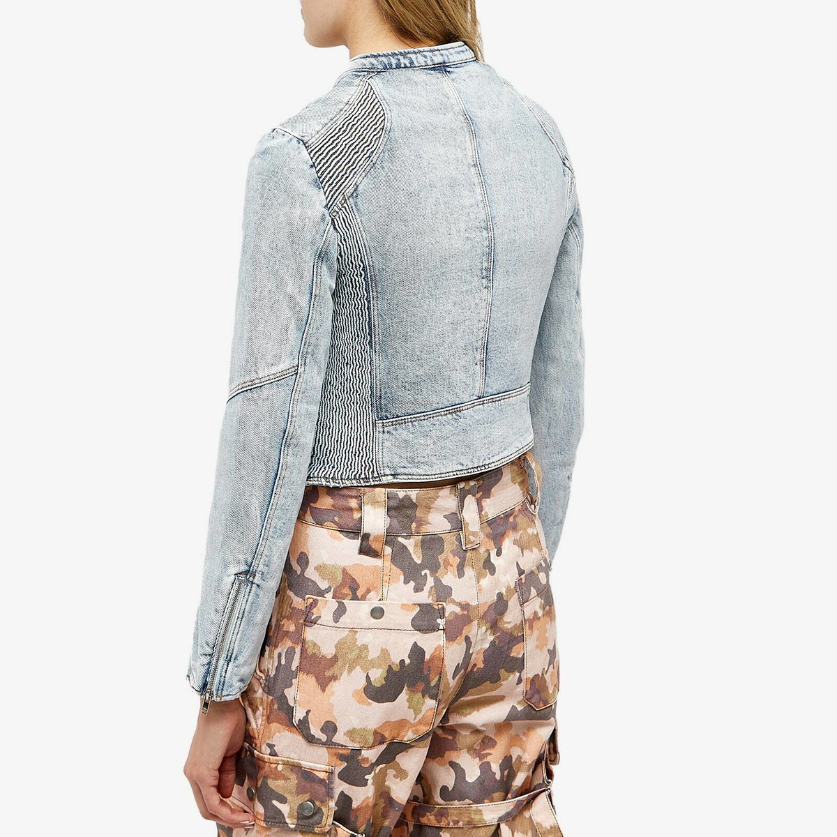 Isabel Marant Women's Denim Jacket in Light Blue Isabel Marant