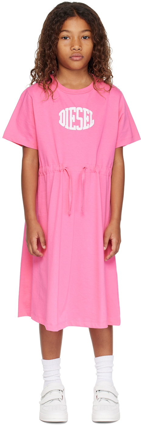 Diesel Kids Pink Dempyje Dress Diesel