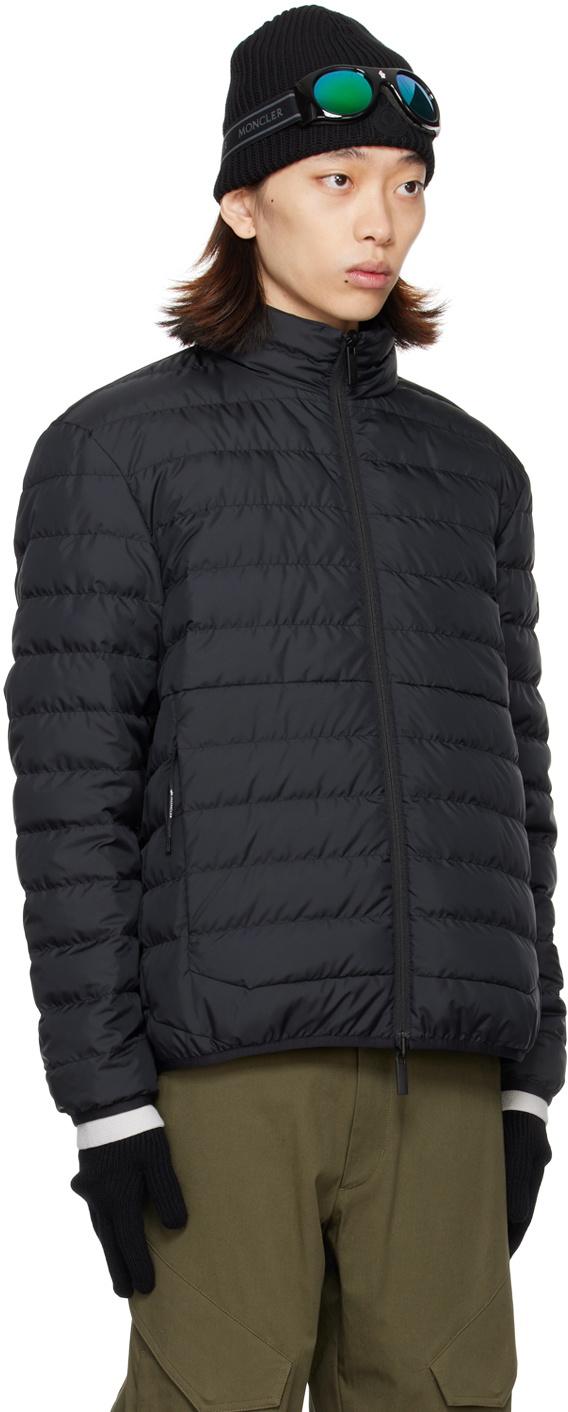 Moncler Black Ponset Reversible Down Jacket Moncler