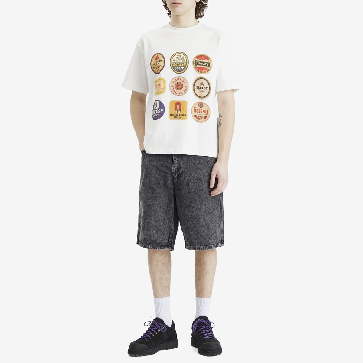 Heresy Men's Beer T-Shirt in Ecu Heresy